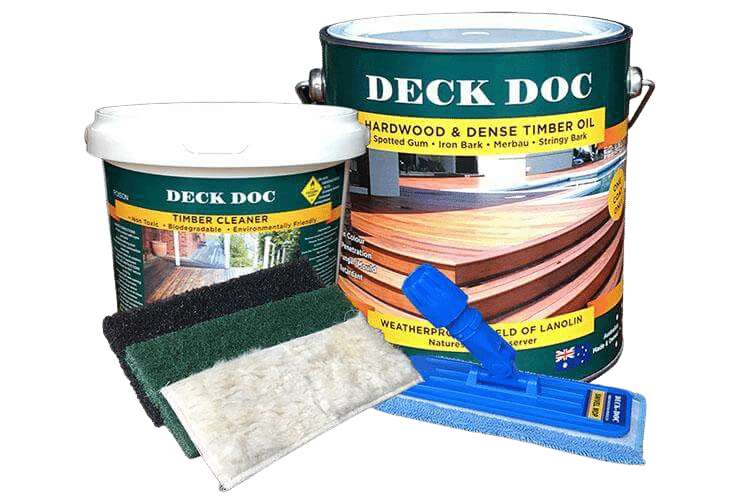 Deck Doc Hardwood & Dense Timber Oil Kit